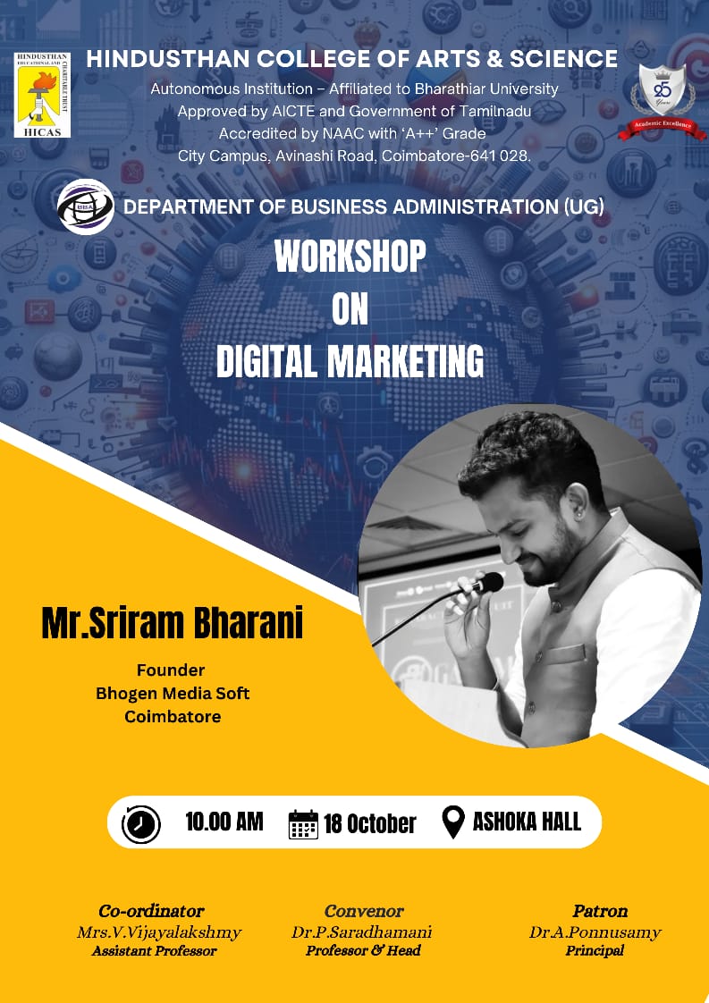 hicas, hicas cbe, hicas.ac.in, Hindusthan College of Arts & Science ...